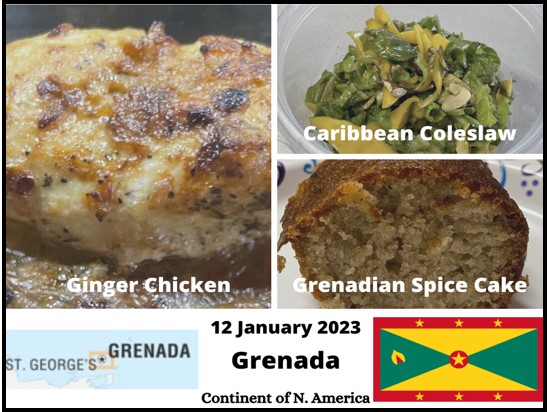 Grenada (N. America) 12 January 2023 – Travel Global Food